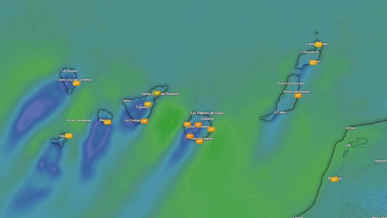 Tres islas en aviso por mar este lunes: las costas que la AEMET marca ...