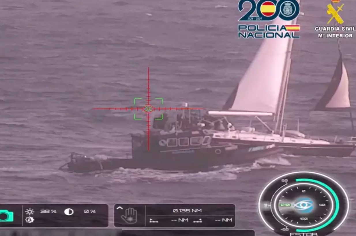 Operativo internacional al sur de Canarias: 500 kilos de cocaína ...